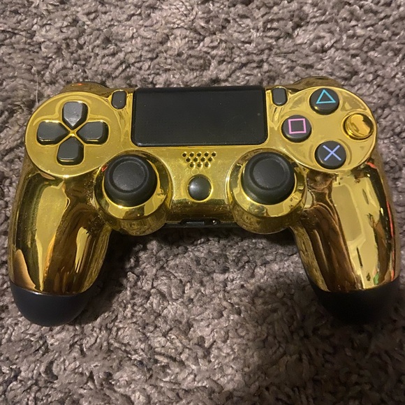 Video Games & Consoles | Gold Chrome Ps4 Controller | Poshmark